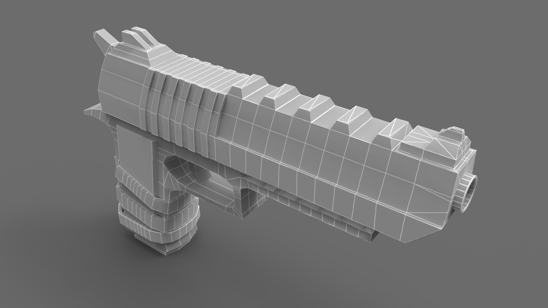 3D stylized gun model - TurboSquid 1357572