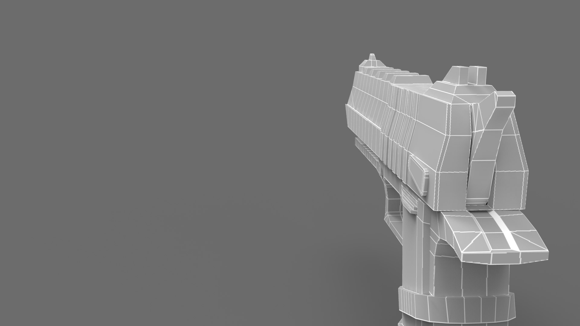 3D stylized gun model - TurboSquid 1357572