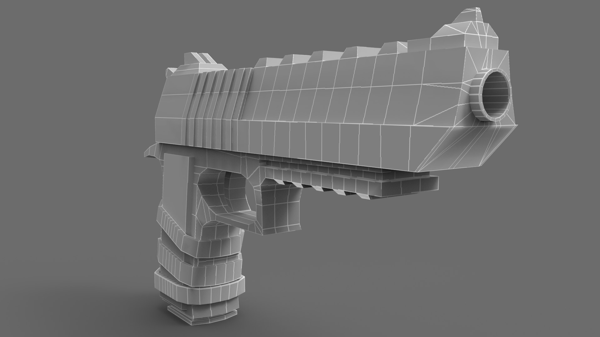 3D stylized gun model - TurboSquid 1357572