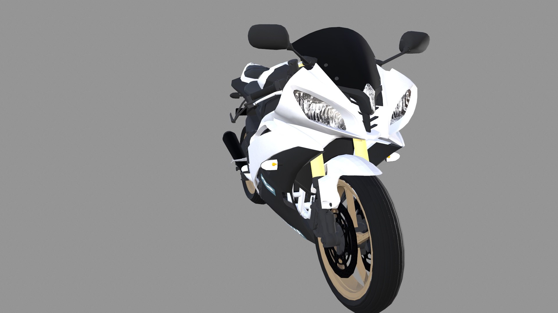 3D Model Yamaha R6 Bike - TurboSquid 2343799