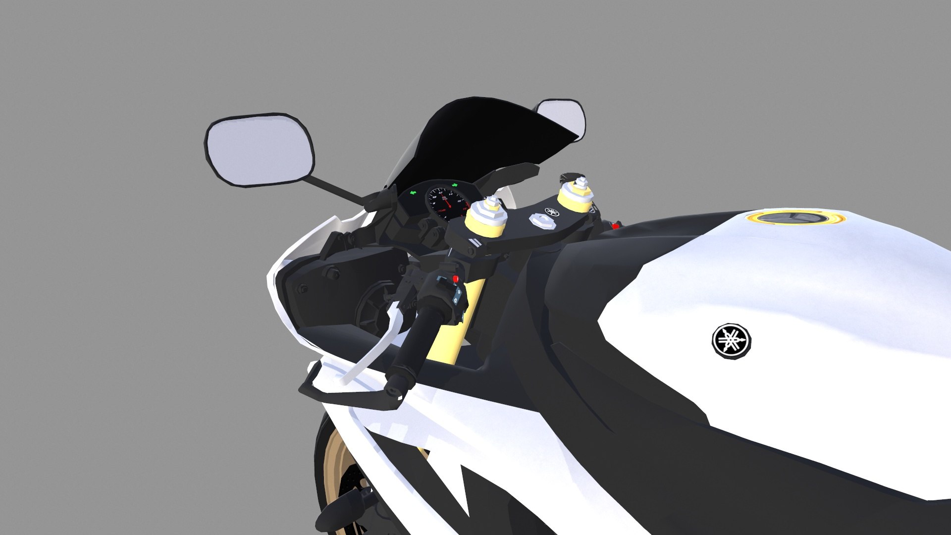 3D Model Yamaha R6 Bike - TurboSquid 2343799