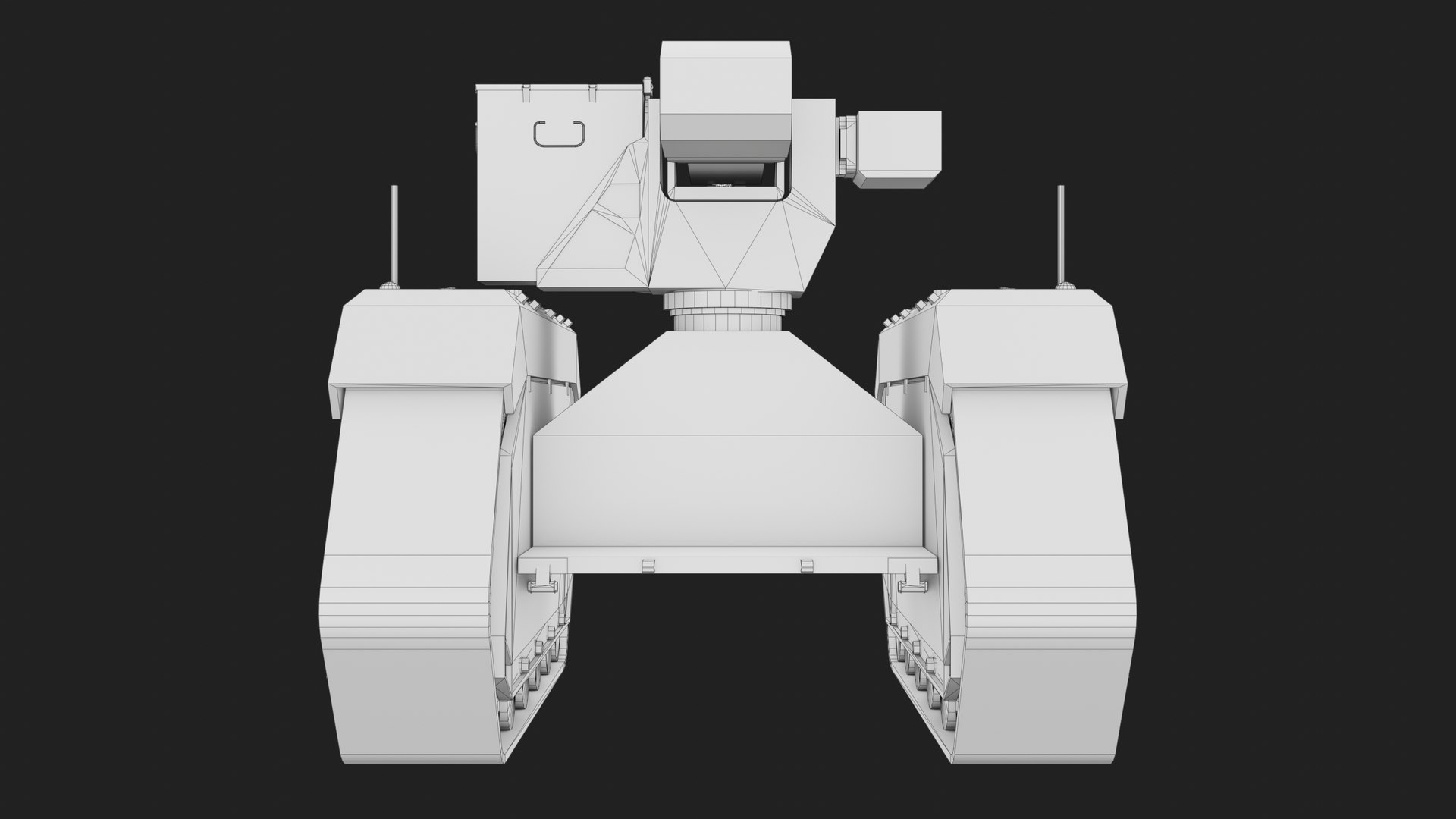 Smart Military Robot With Remote Machine Gun - Yellow 3D - TurboSquid ...