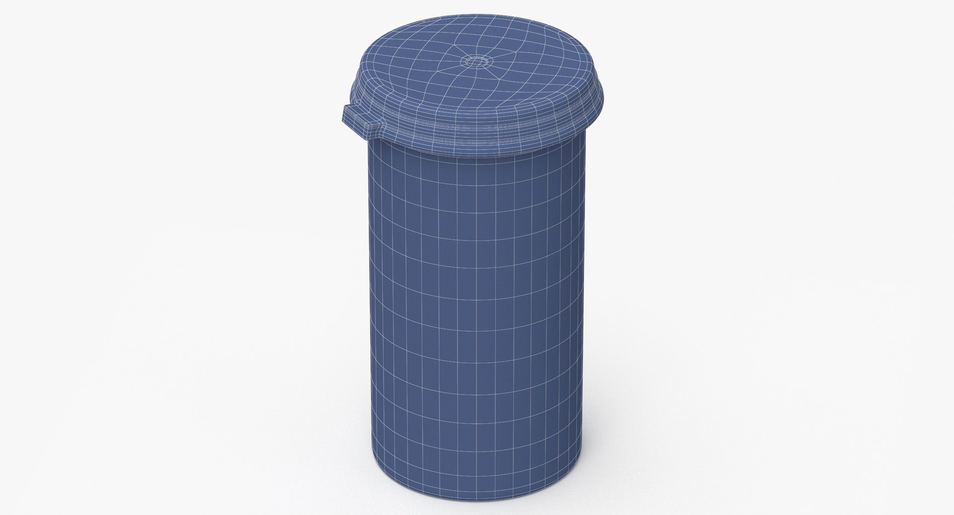 3D Pill Pod Vial 7dram 26ml Full Model - TurboSquid 2056102