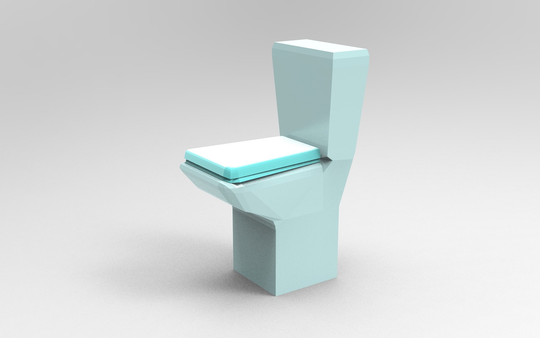 3D Model A Simple Toilet For An Indie Game - TurboSquid 1945853
