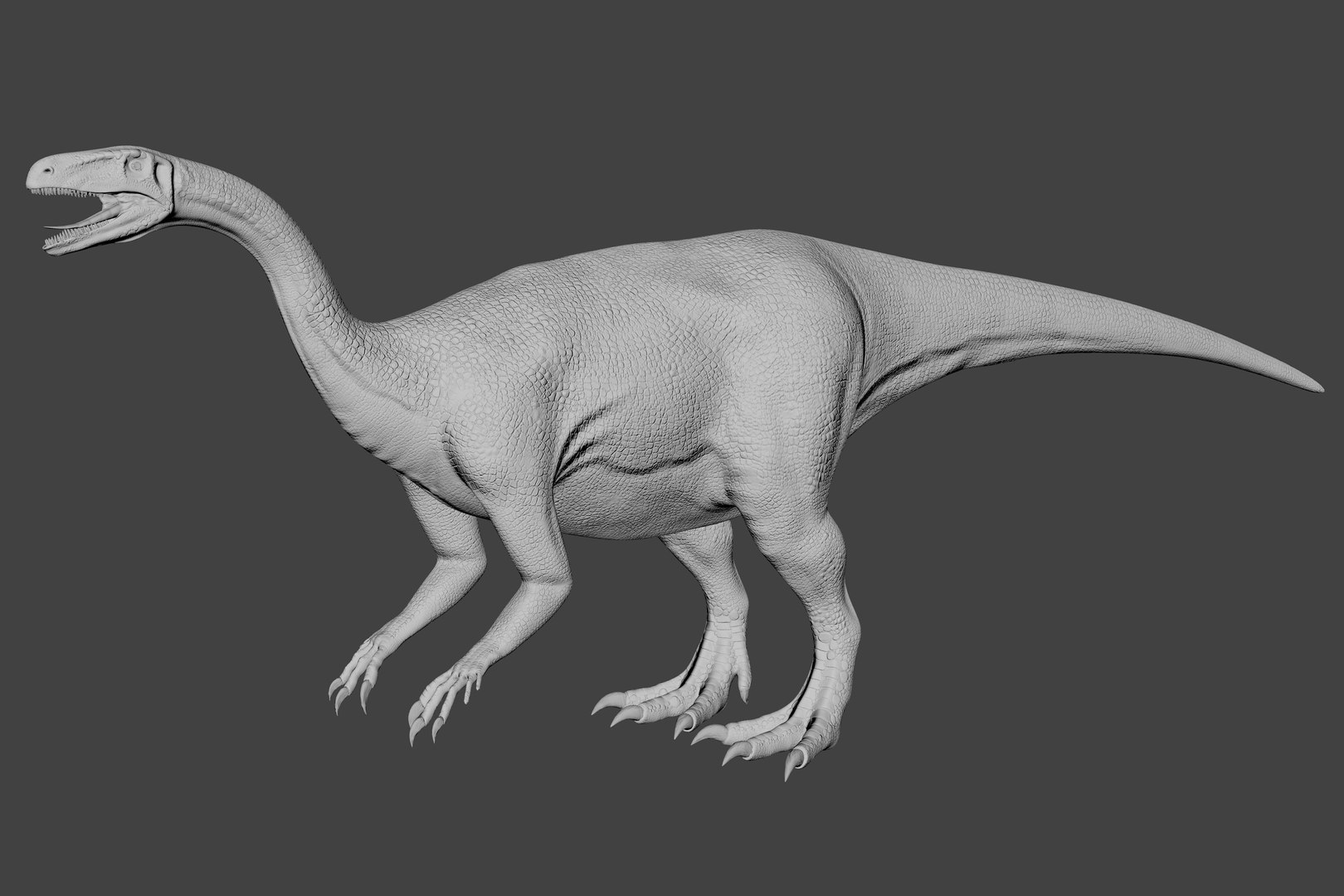 Plateosaurus Dinosaur Triassic Animal 3D - TurboSquid 2330070