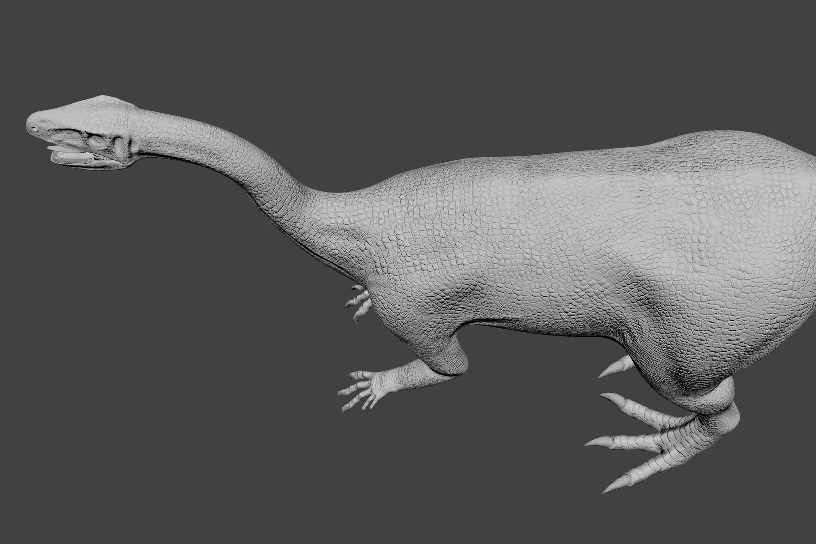 Plateosaurus Dinosaur Triassic Animal 3D - TurboSquid 2330070