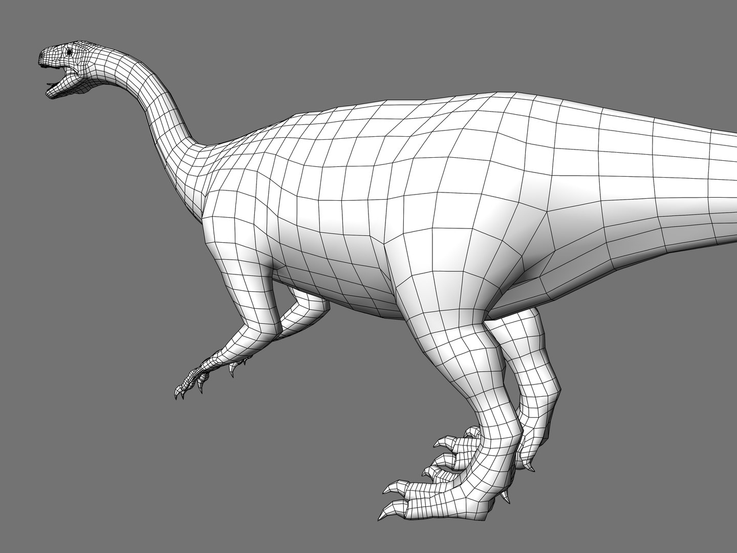 Plateosaurus Dinosaur Triassic Animal 3D - TurboSquid 2330070