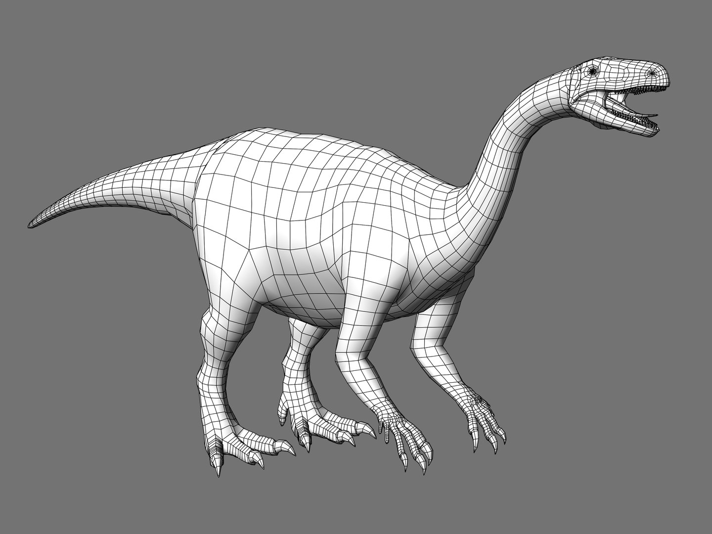 Plateosaurus Dinosaur Triassic Animal 3D - TurboSquid 2330070