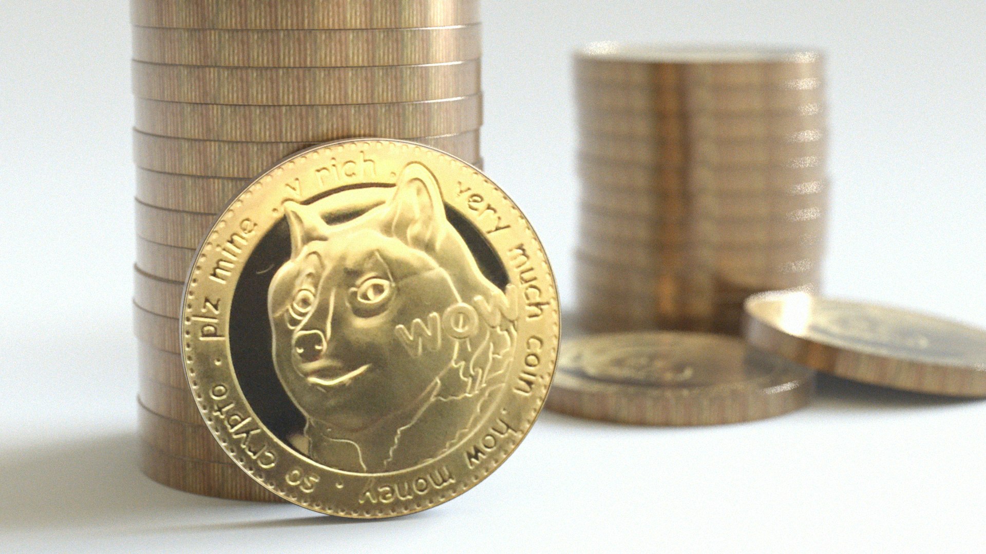 3D Doge Coin Crypto model - TurboSquid 1733948