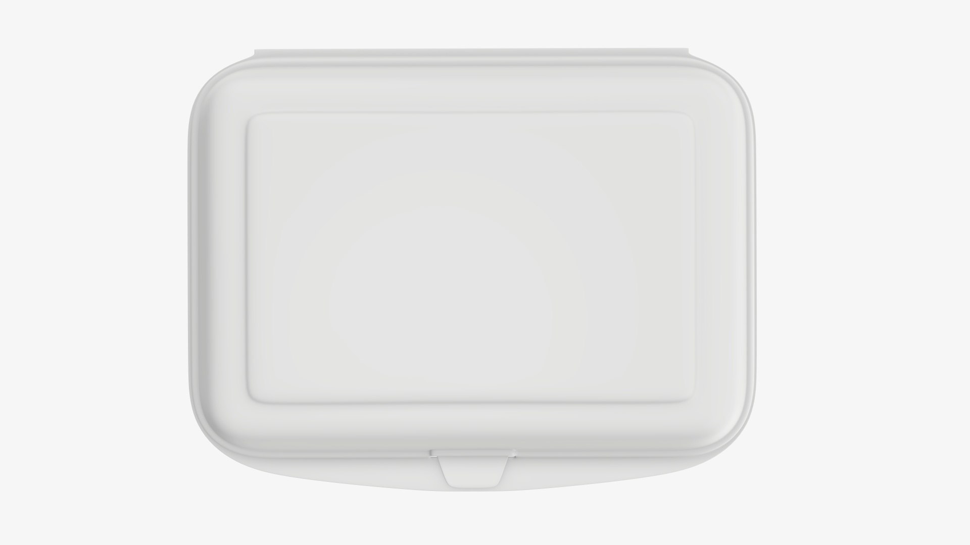 Box lunch polystyrene 3D - TurboSquid 1686207