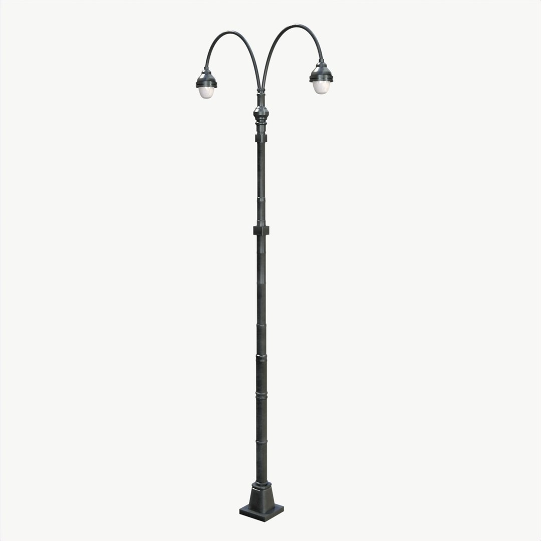 Free 3D LowPoly Street Lamp Model - TurboSquid 2301261