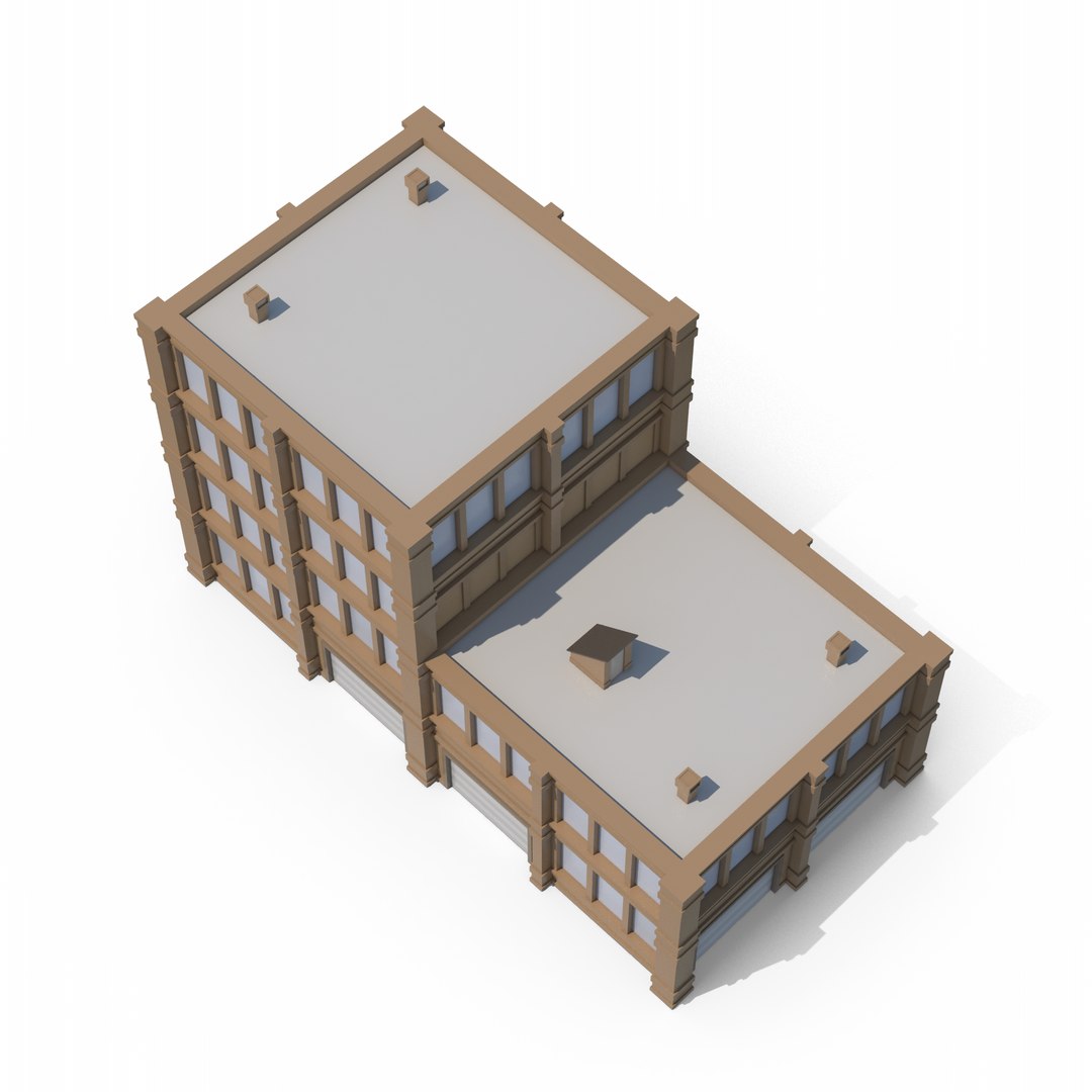 Factory Building 2 3D - TurboSquid 2113976