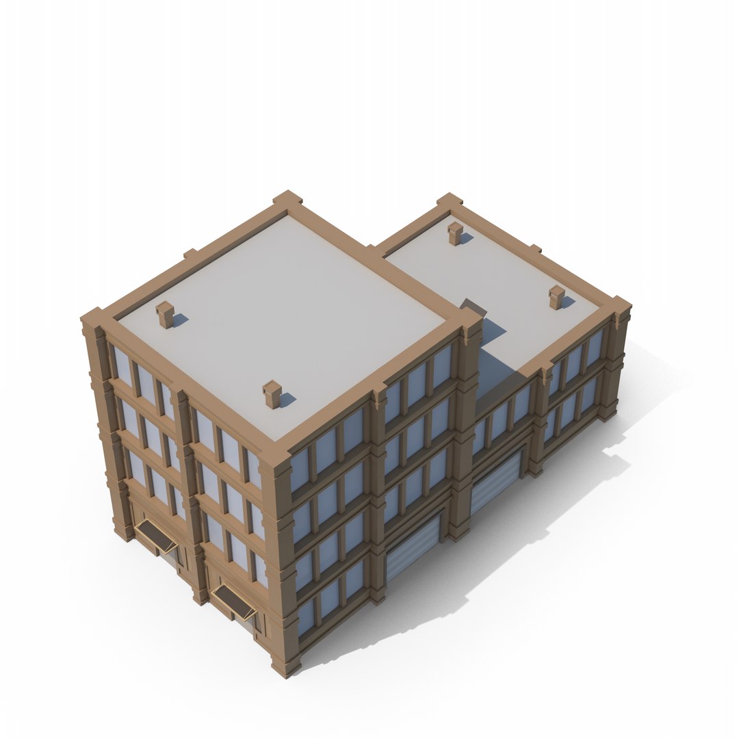 Factory Building 2 3D - TurboSquid 2113976