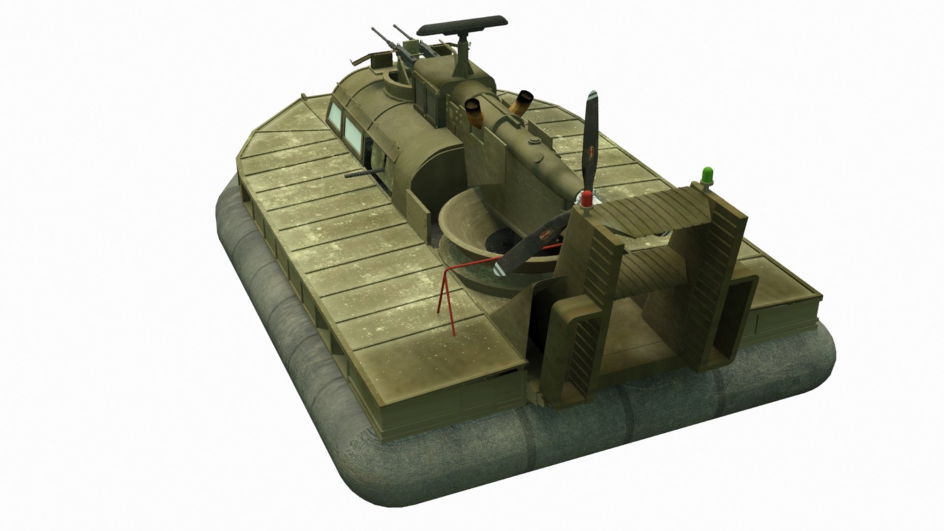 3D Bell SK-5 Hovercraft Model - TurboSquid 1932316
