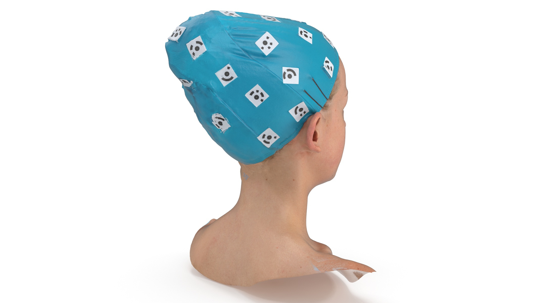 modelo 3d Rhea Clean Scans Eyes Neutral and Eyes closed Collection ...