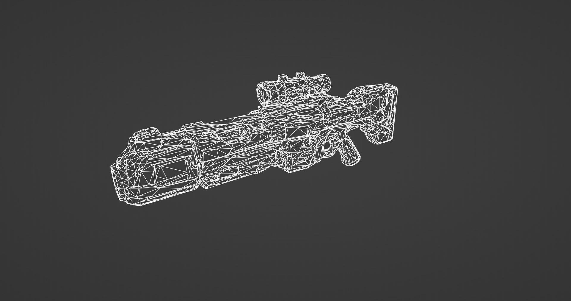 Sci-Fi Energy Rifle With Advanced Scope 3D Model - TurboSquid 2342029