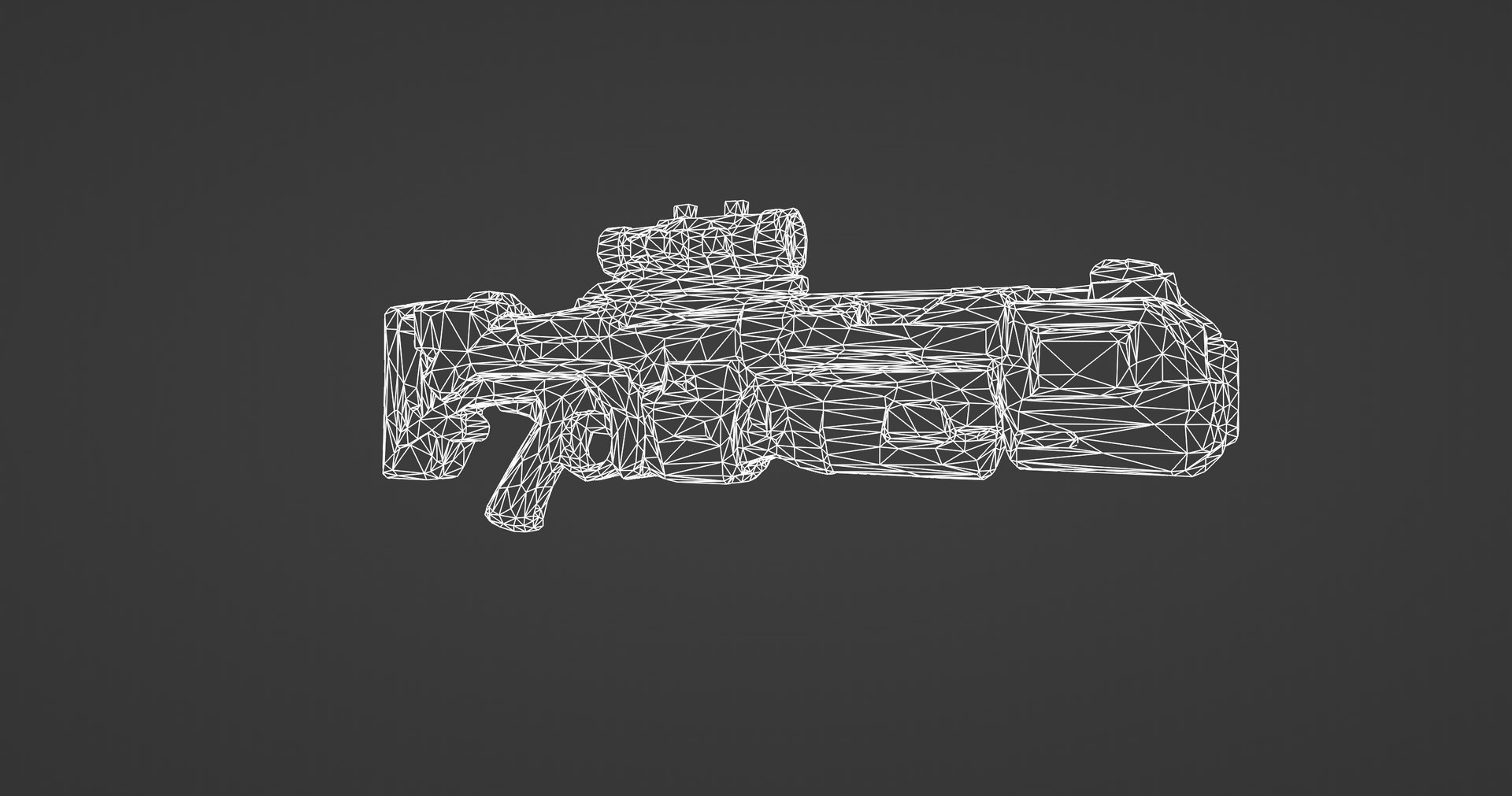 Sci-Fi Energy Rifle With Advanced Scope 3D Model - TurboSquid 2342029