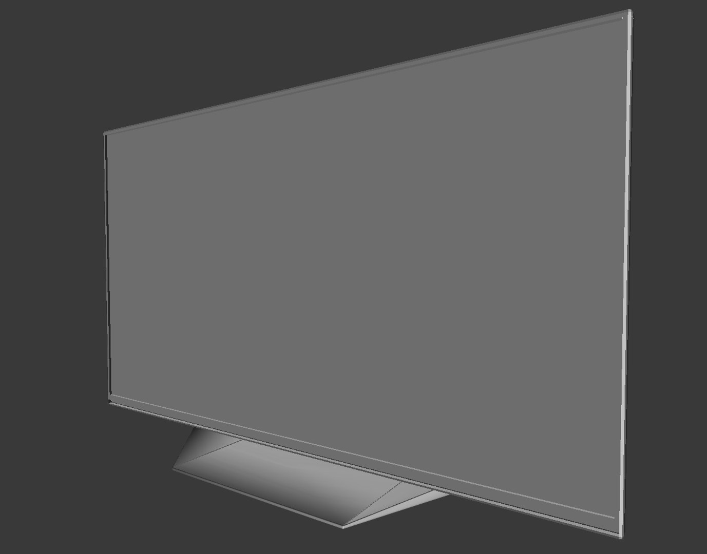 lg tv 3d model