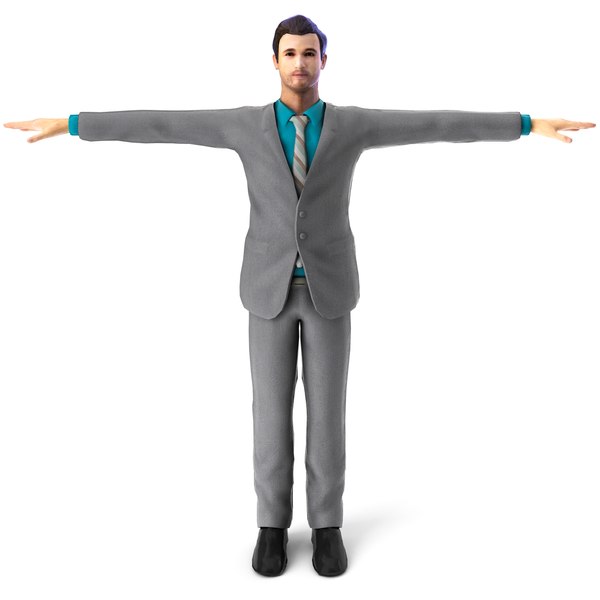 3D BUSINESS MAN model - TurboSquid 2036277