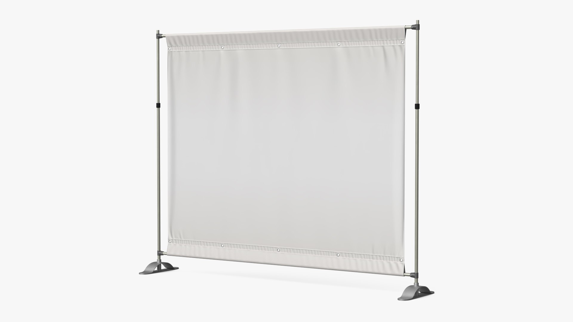 3D Model Press Wall Banner Stand Fabric White - TurboSquid 2509348