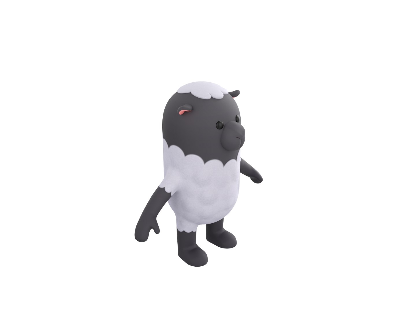 3D Sheep Character Model - TurboSquid 2021202