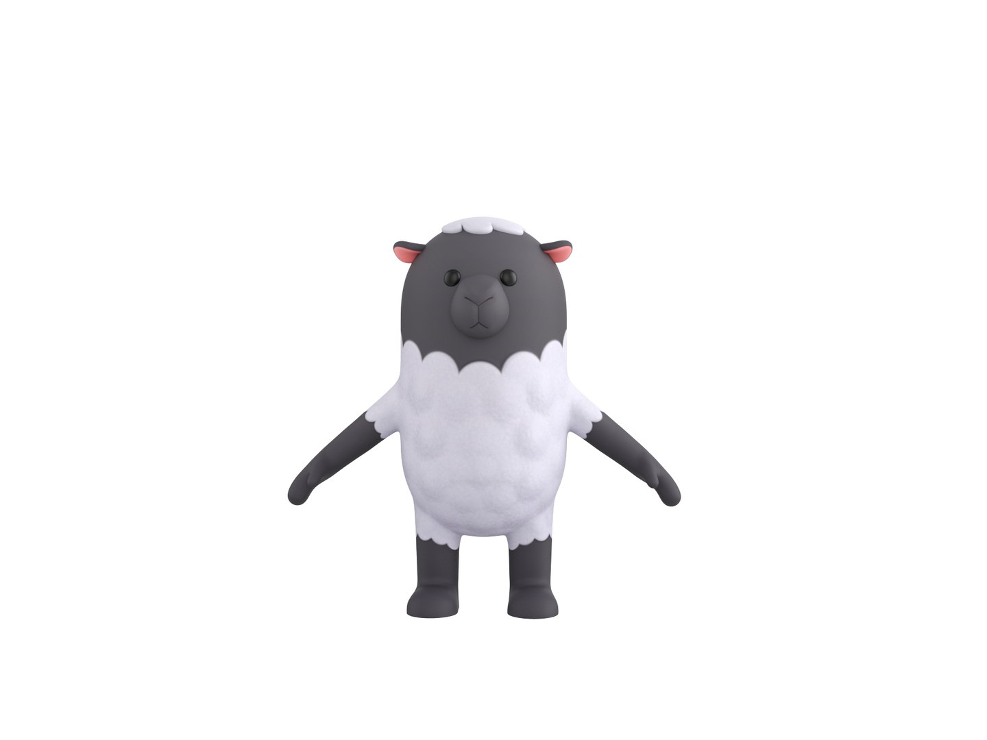 3D Sheep Character Model - TurboSquid 2021202