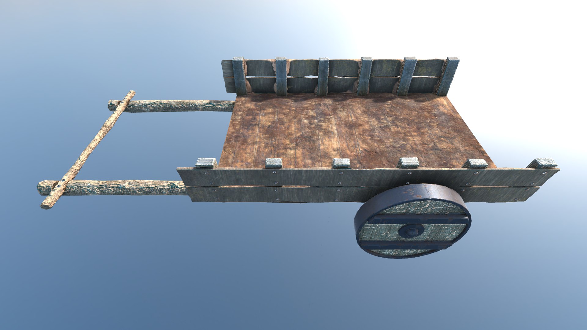 Free 3D PBR Fantasy Cart Model - TurboSquid 2019387