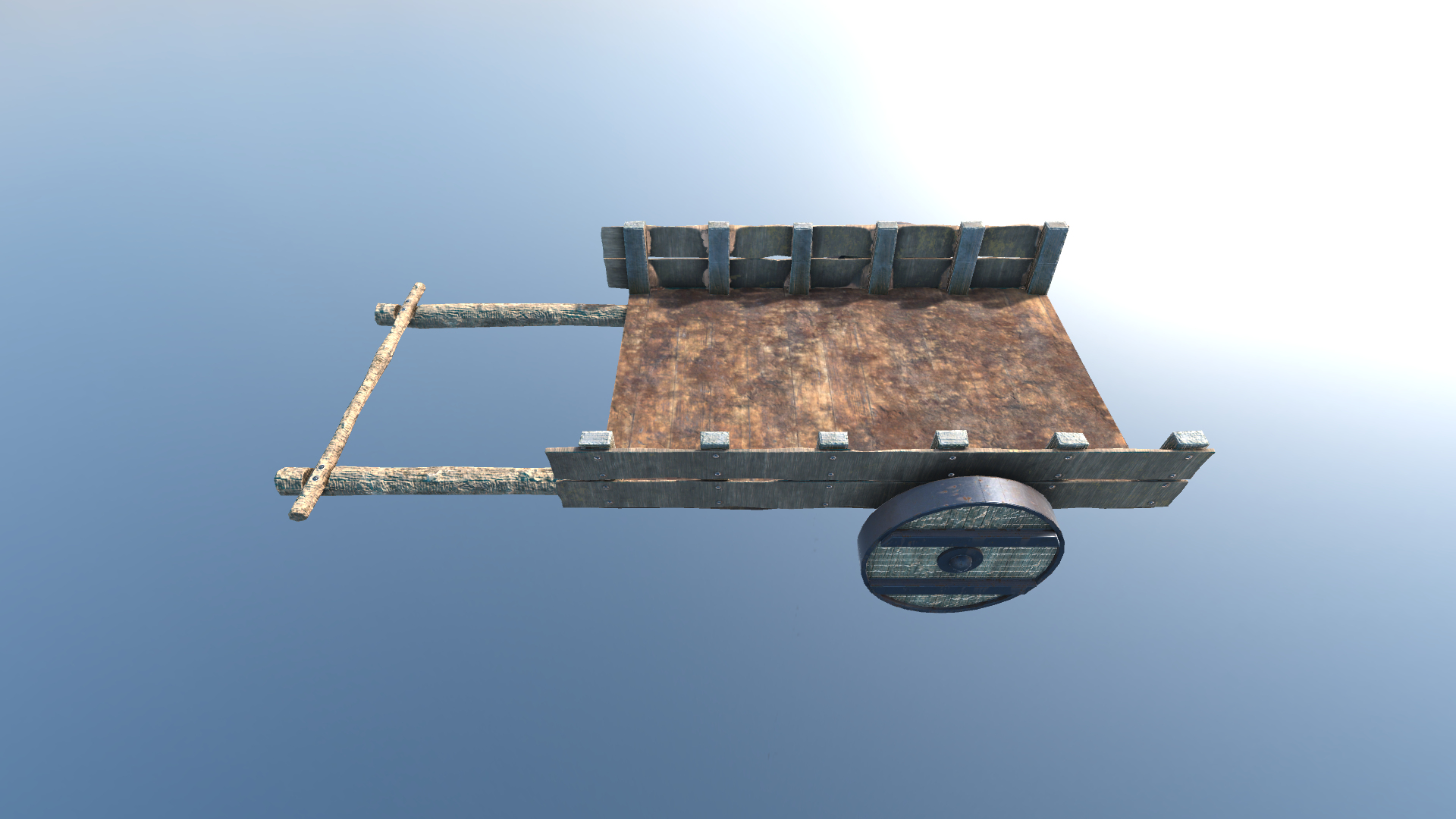 Free 3D PBR Fantasy Cart Model - TurboSquid 2019387