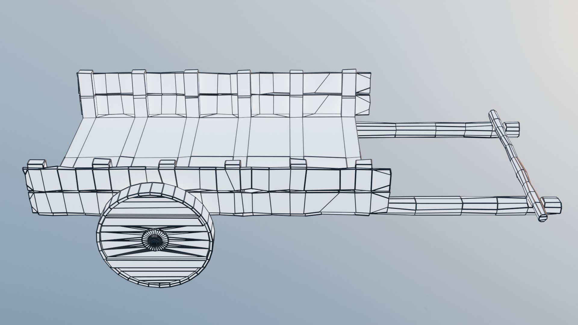 Free 3D PBR Fantasy Cart Model - TurboSquid 2019387