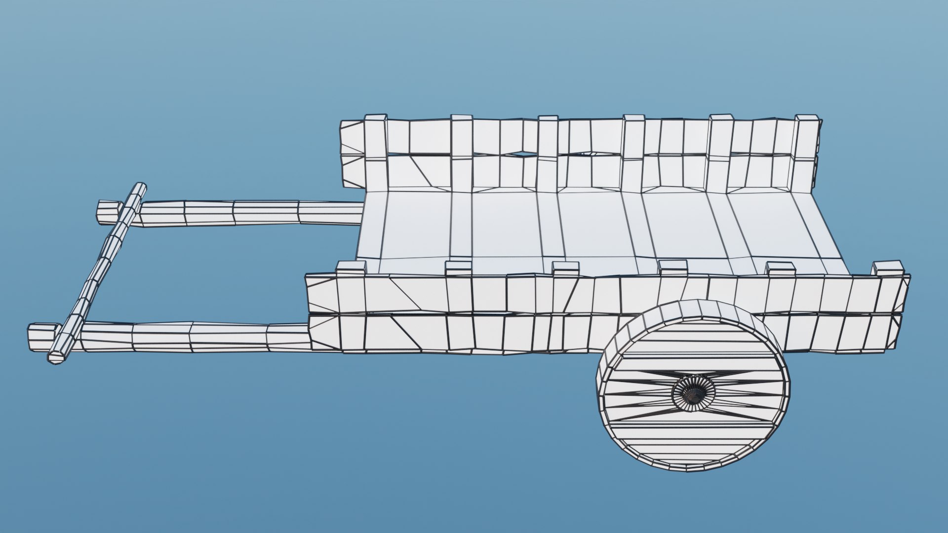 Free 3D PBR Fantasy Cart Model - TurboSquid 2019387