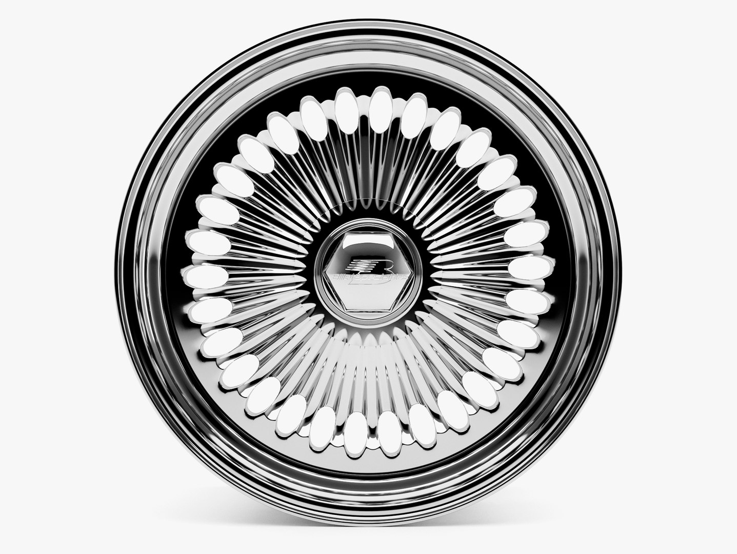 Billet Specialties GS47 Wheel 3D Model - TurboSquid 1769065