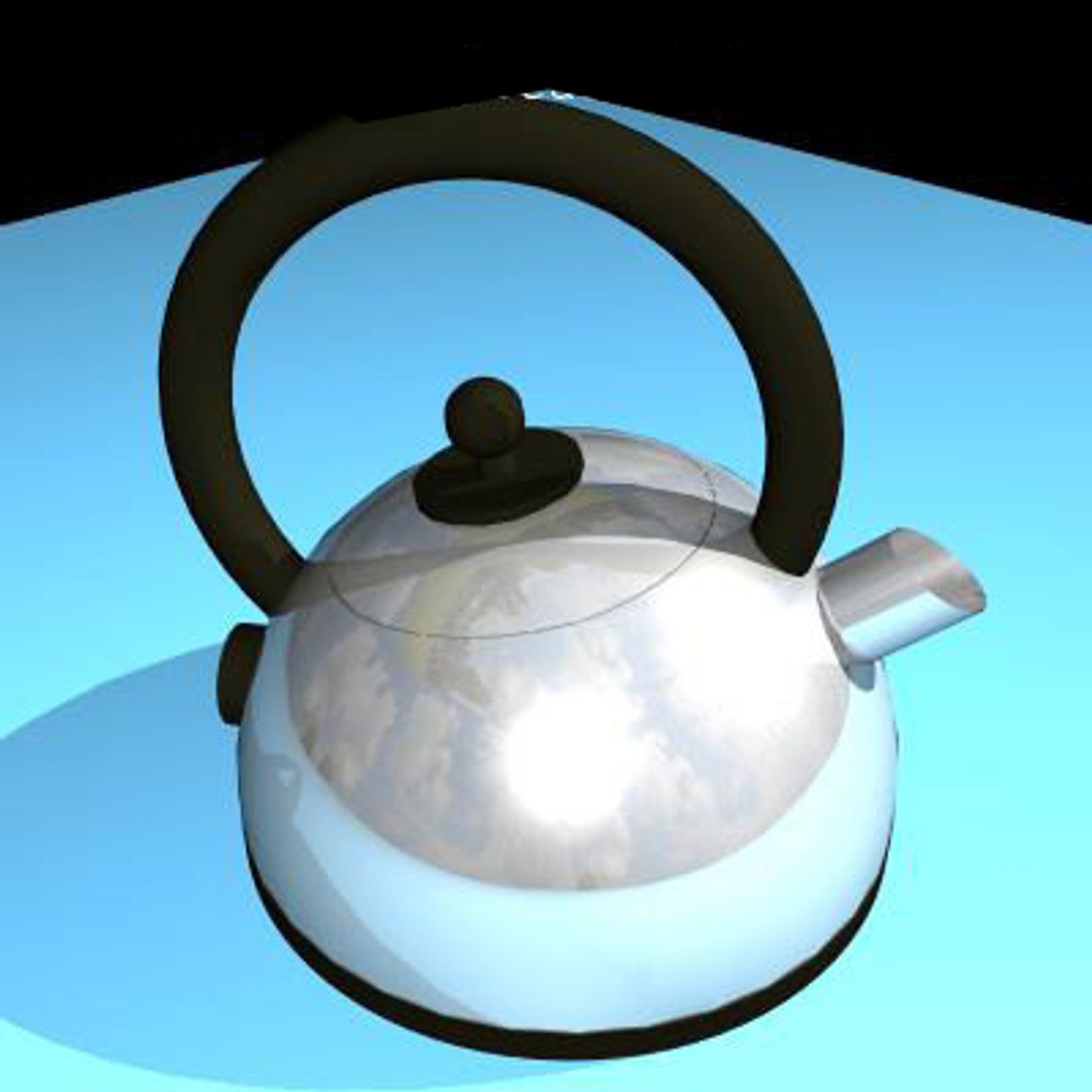 Kitchen Kettle 3d Model