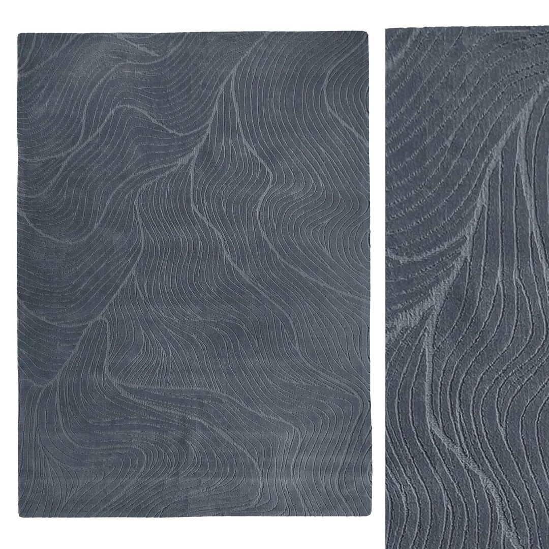 3D VALE DE DOURO SLATE Rug - TurboSquid 2265928