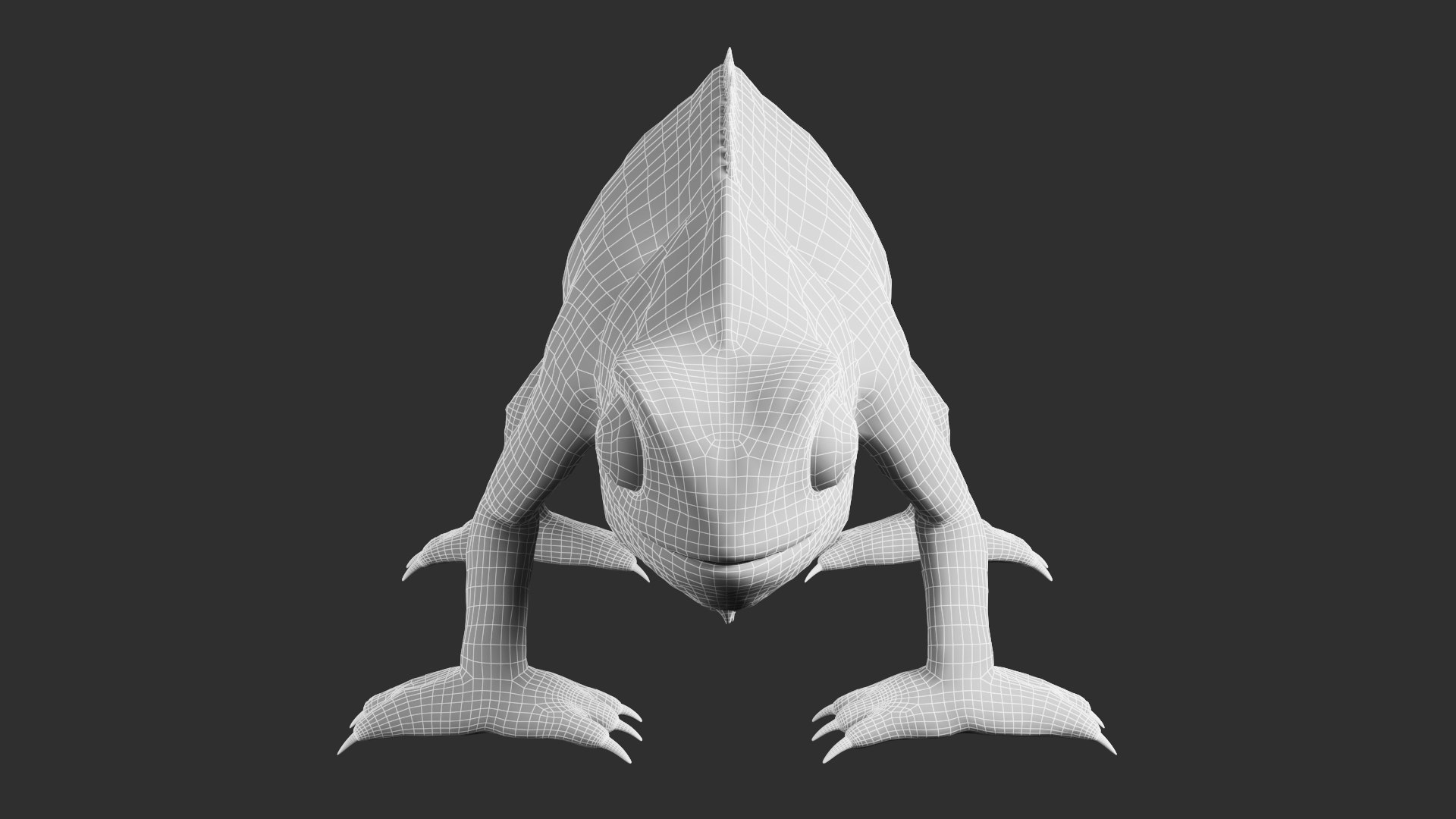 3D Chameleon Model - TurboSquid 1959917