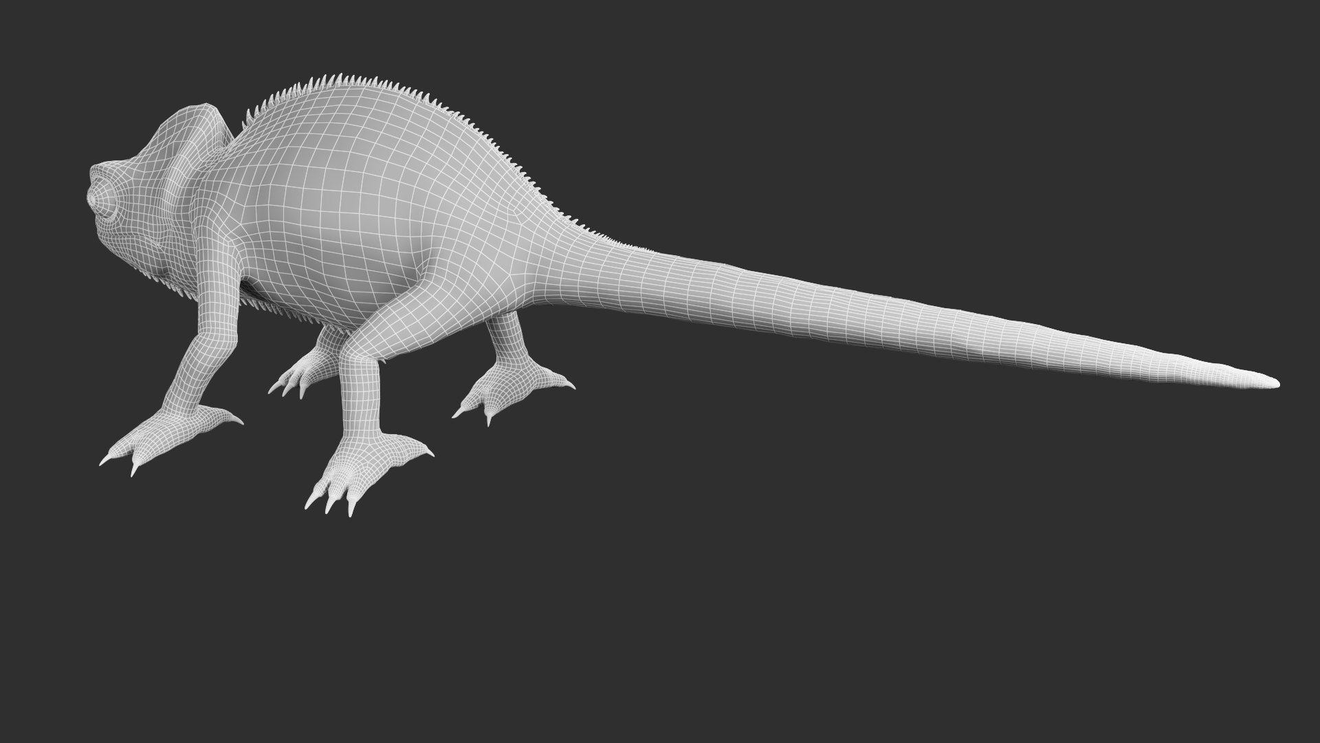 3D Chameleon Model - TurboSquid 1959917