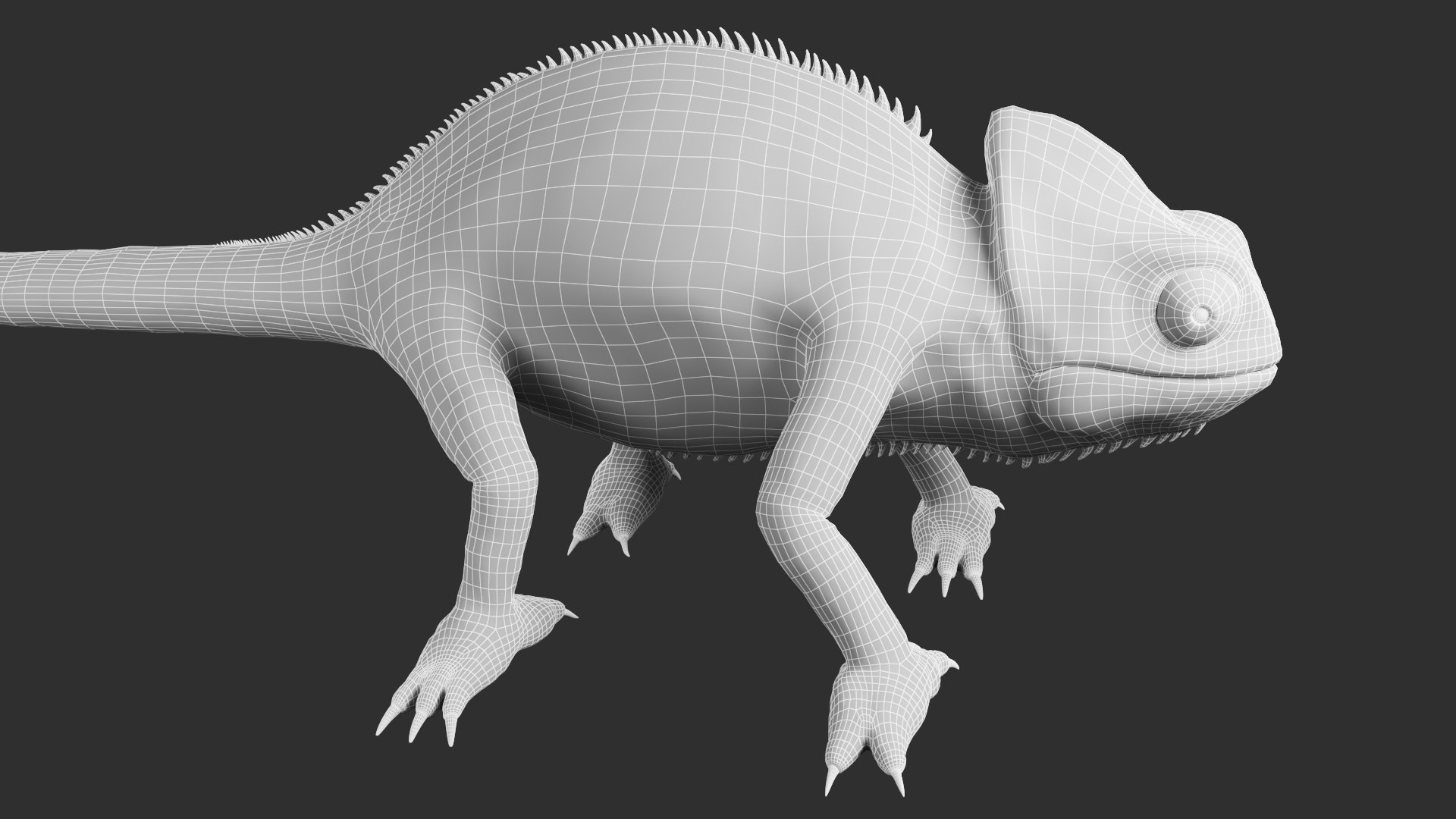 3D Chameleon Model - TurboSquid 1959917