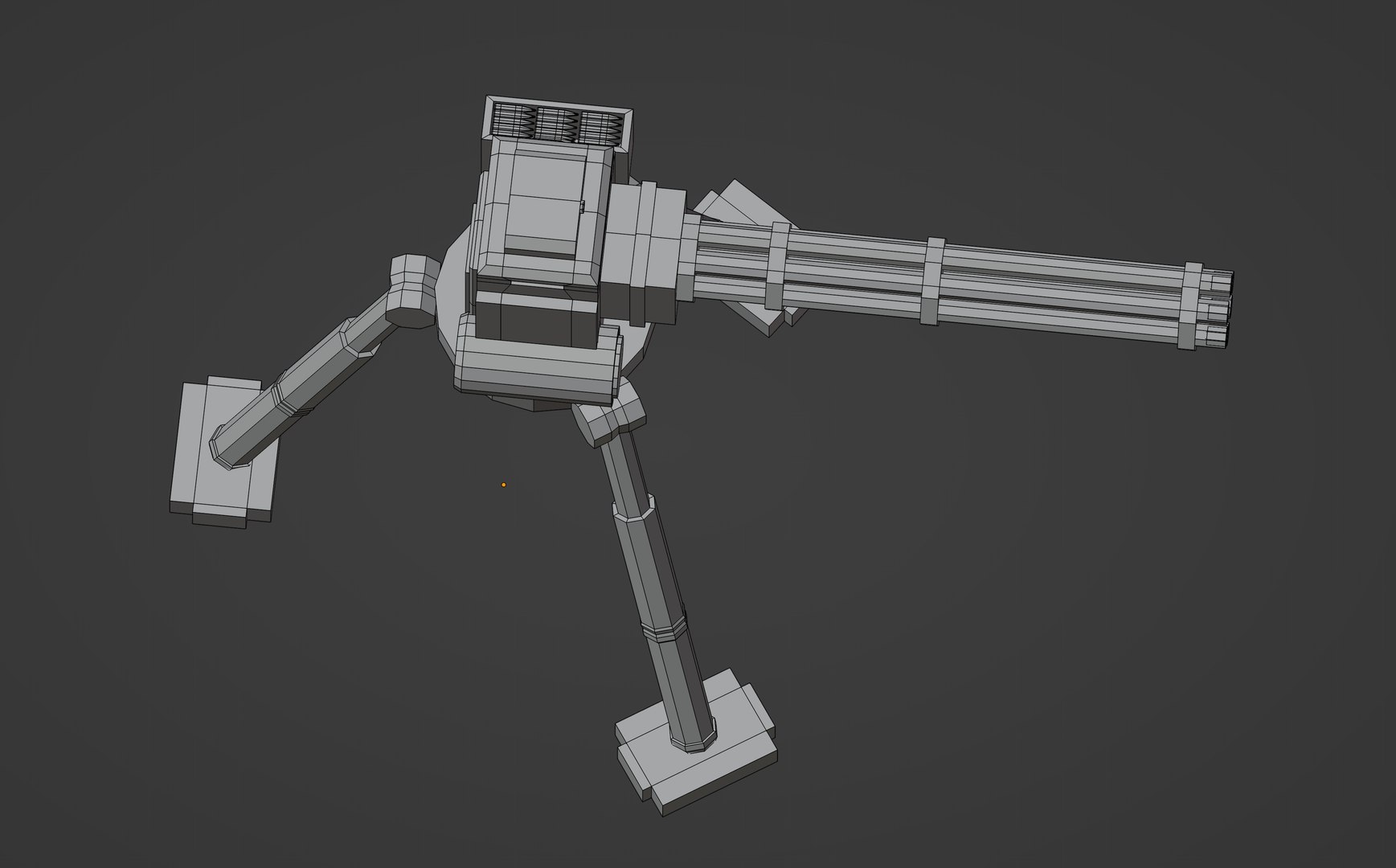 3D Sentry Gun model - TurboSquid 2058659