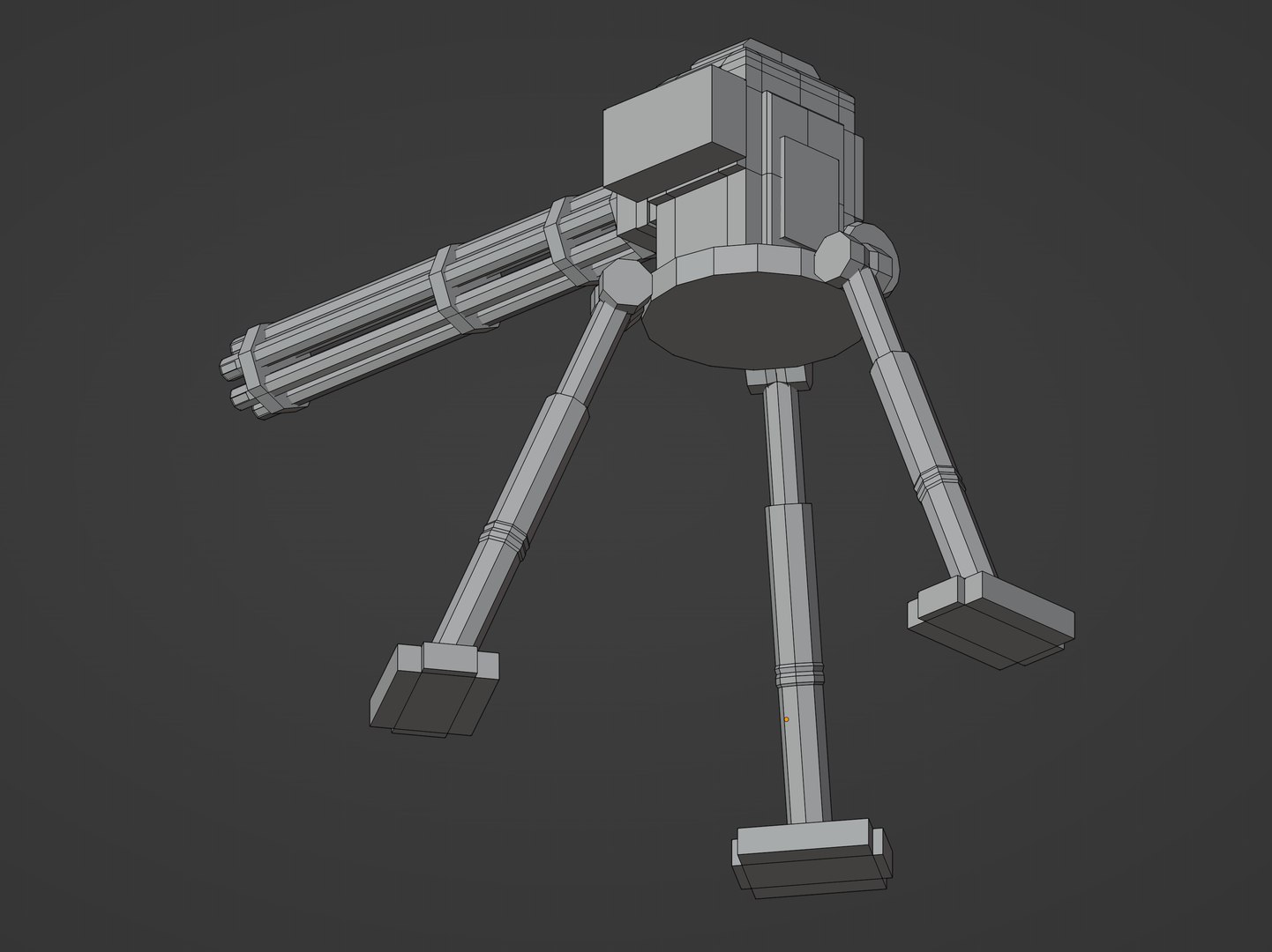 3D Sentry Gun model - TurboSquid 2058659