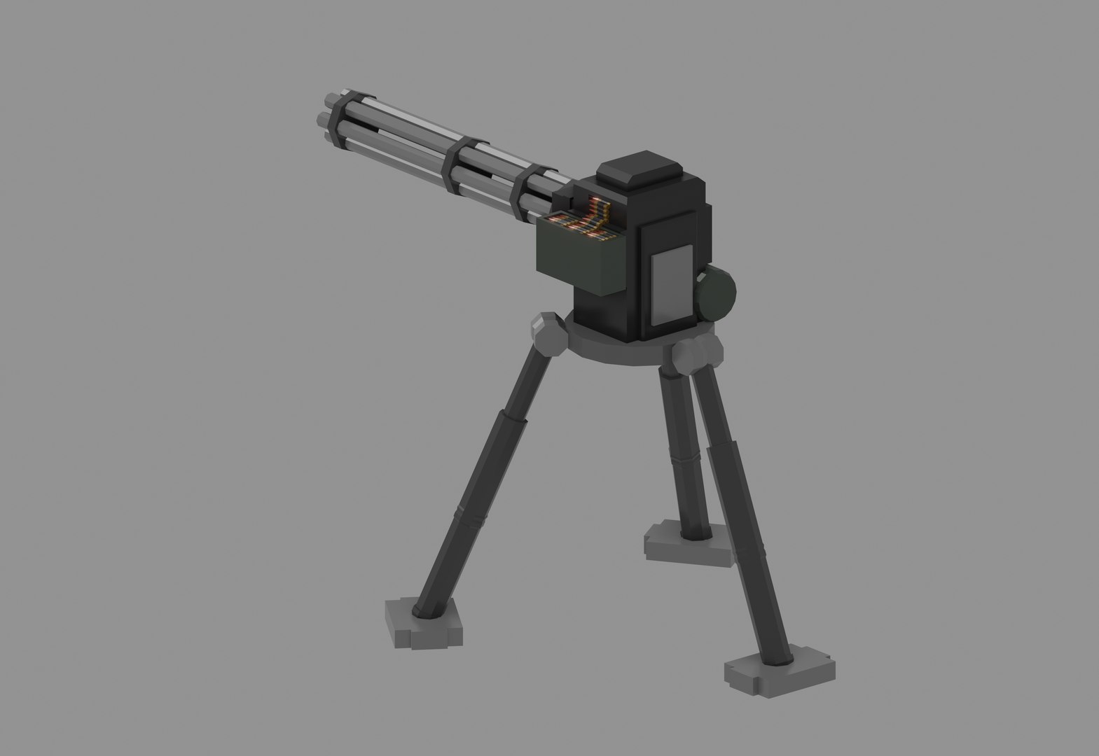 3D Sentry Gun model - TurboSquid 2058659