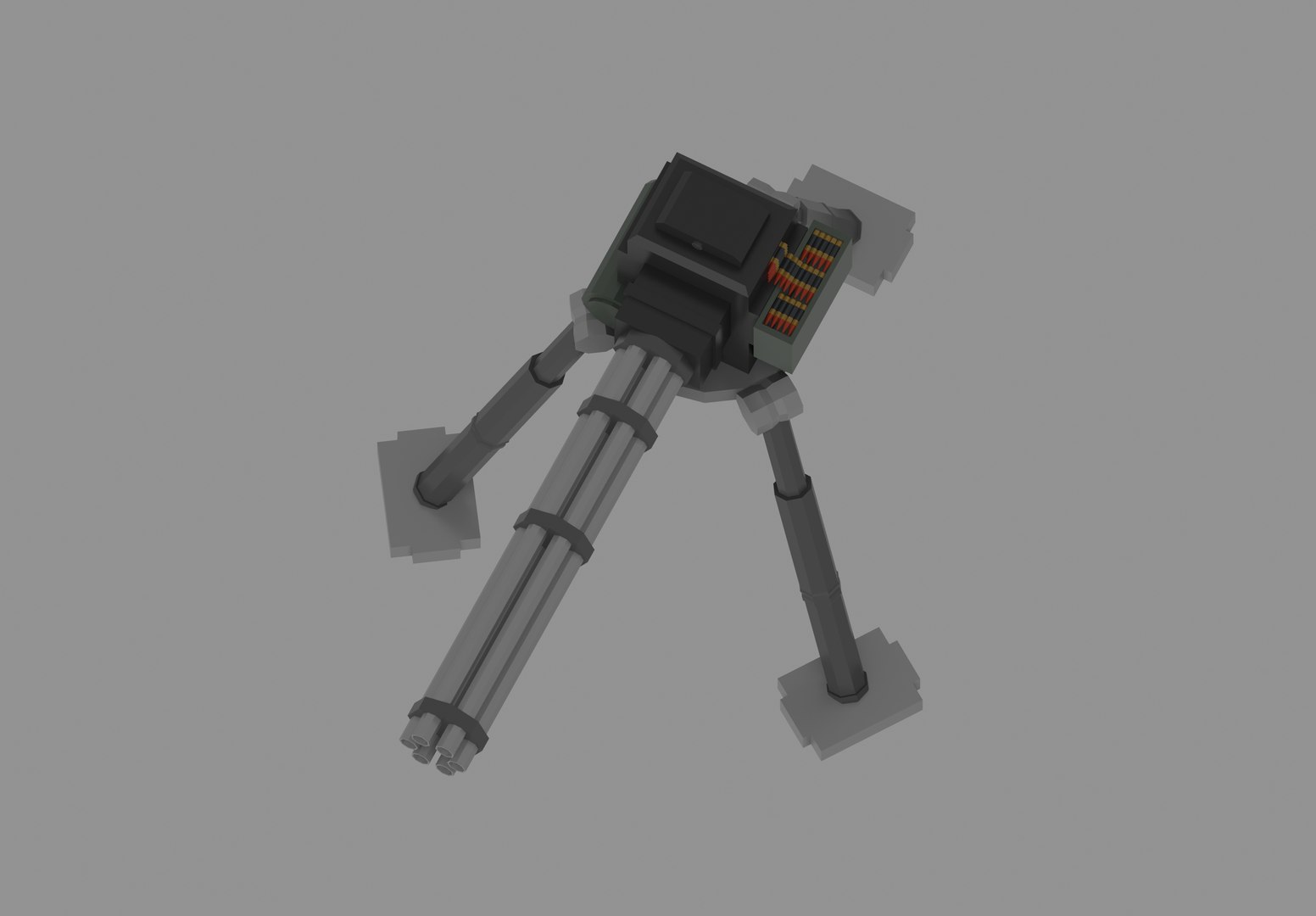 3D Sentry Gun model - TurboSquid 2058659