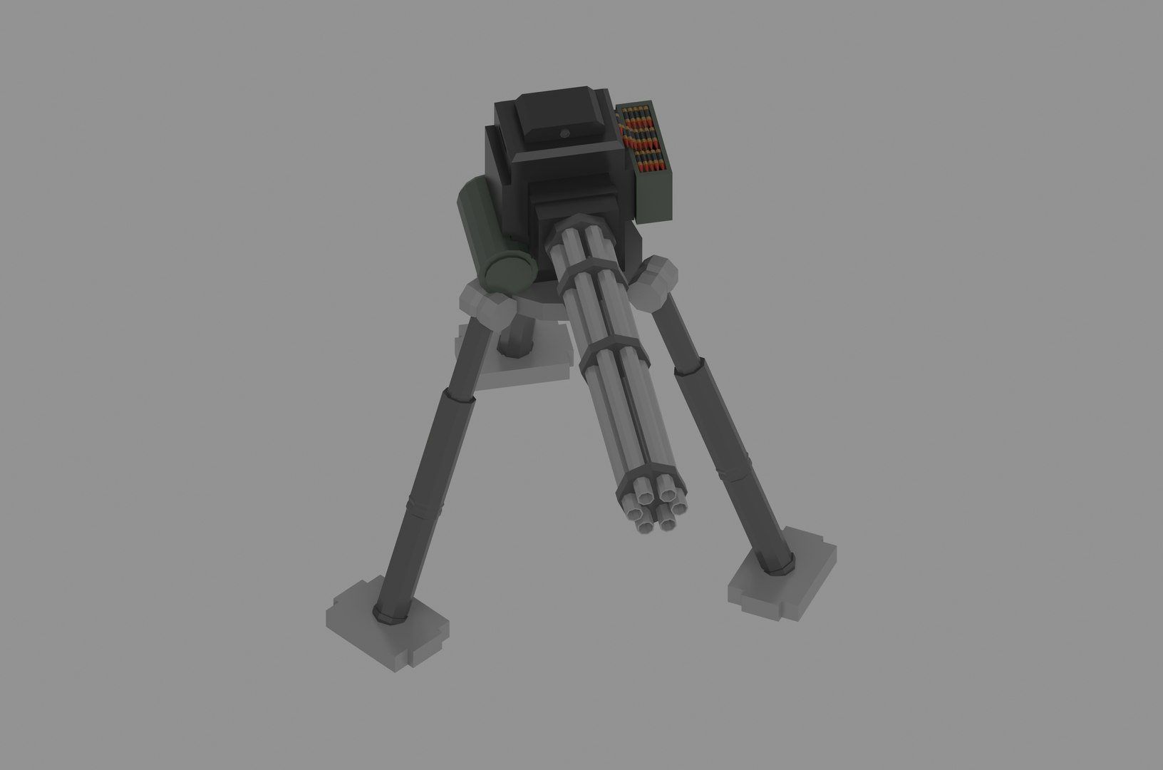 3D Sentry Gun model - TurboSquid 2058659
