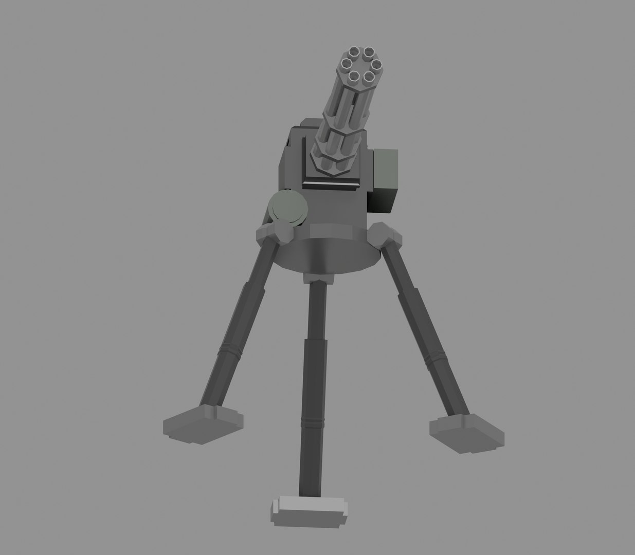 3D Sentry Gun model - TurboSquid 2058659