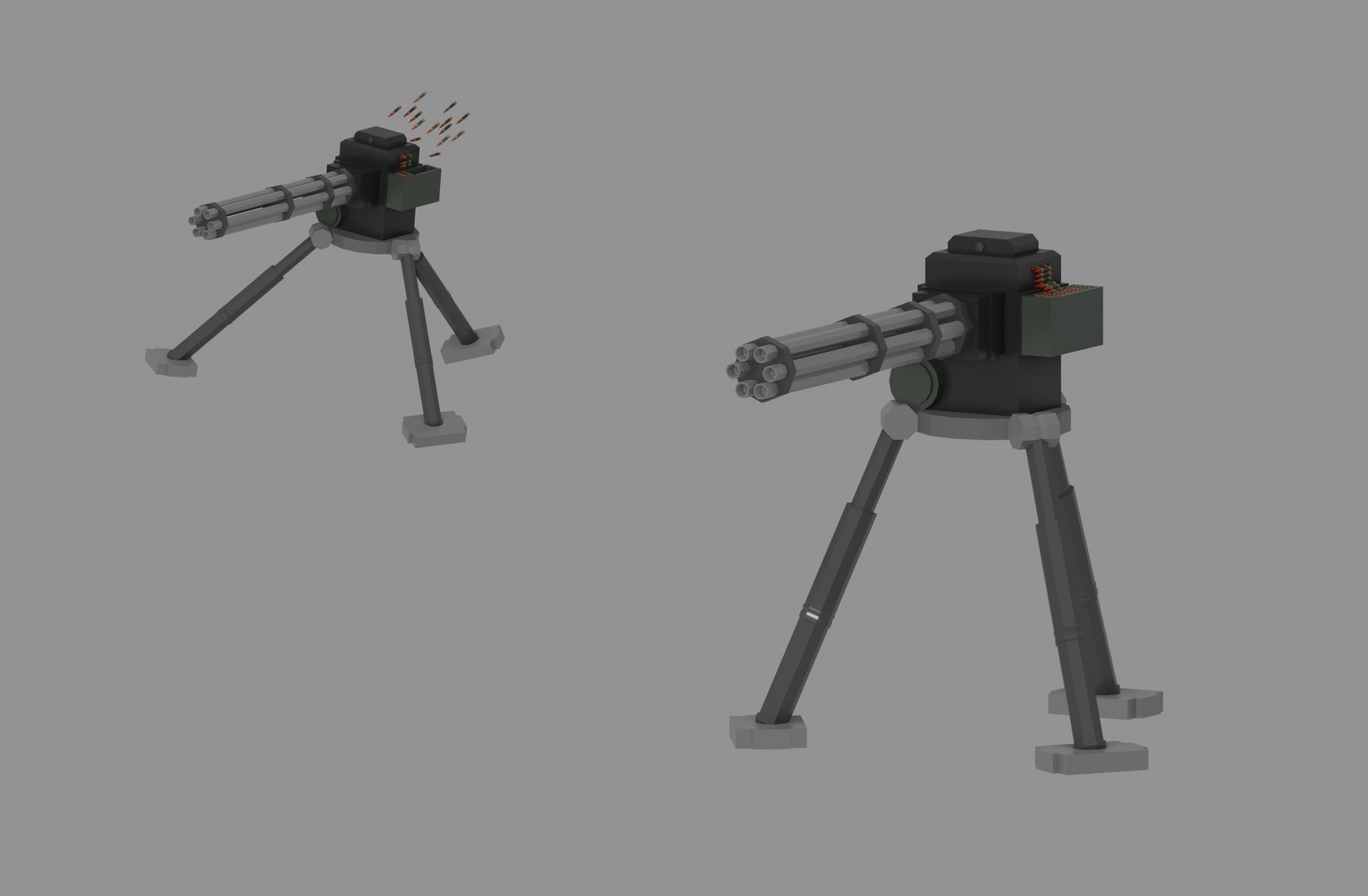 3d Sentry Gun Model Turbosquid 2058659