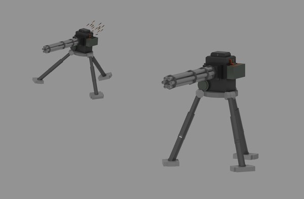Turret Gun STL Models for Download | TurboSquid