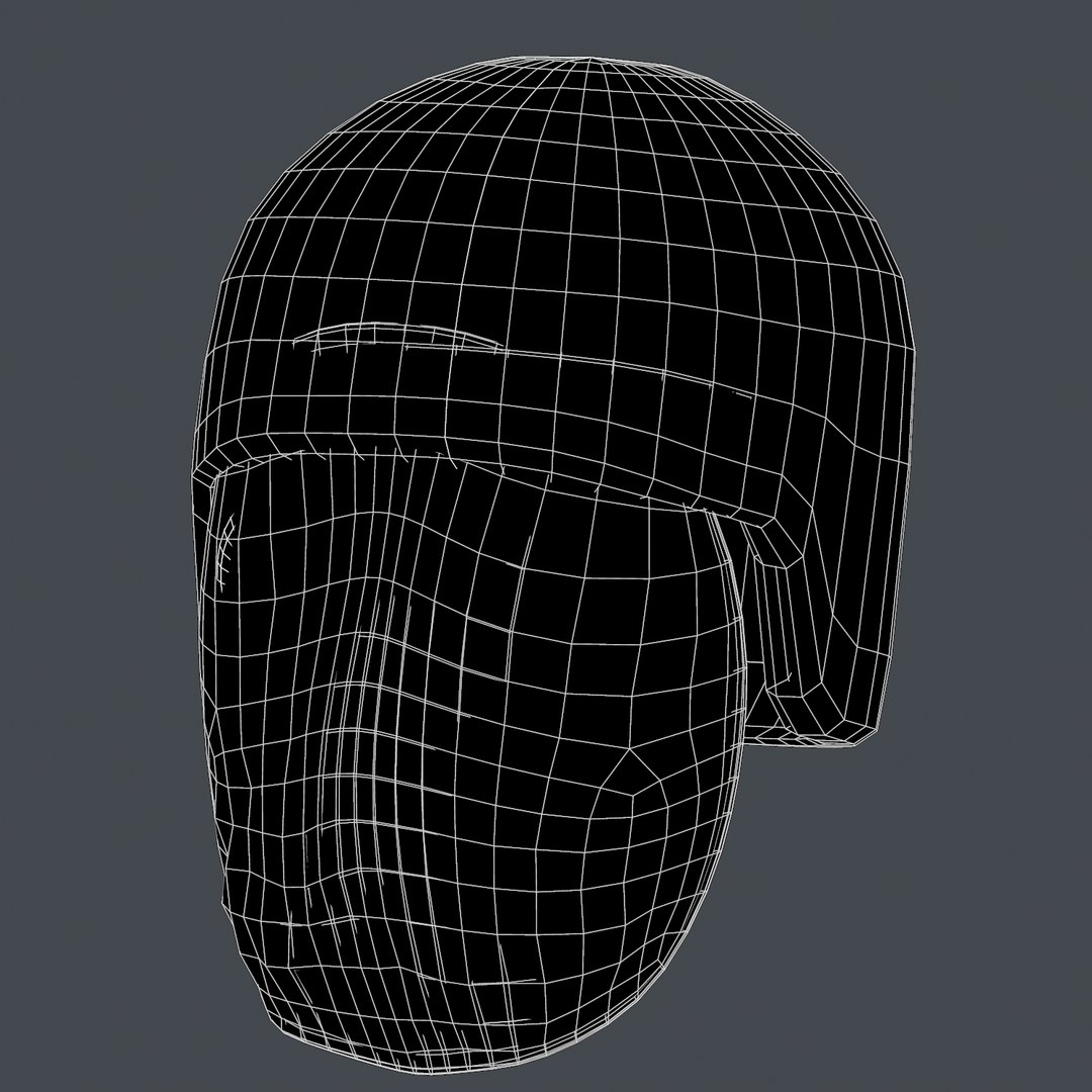 3D Gas mask respirator scifi futuristic 3D model - TurboSquid 1749136