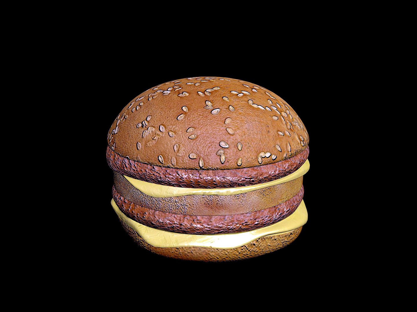 Burger hamburger 3D - TurboSquid 1235412