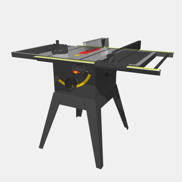 3d model machines woodshop