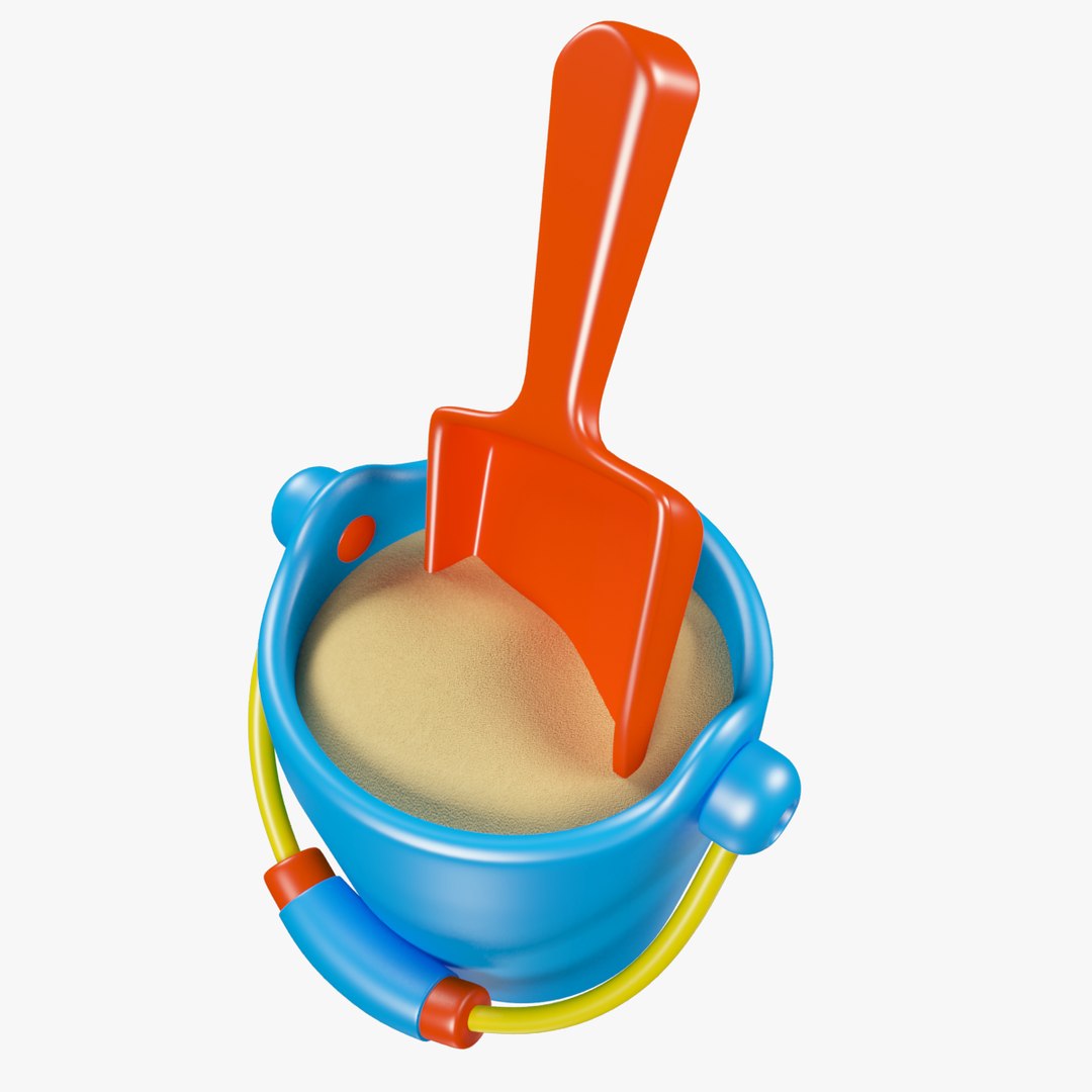 3D Sand Toys Model - TurboSquid 1213332