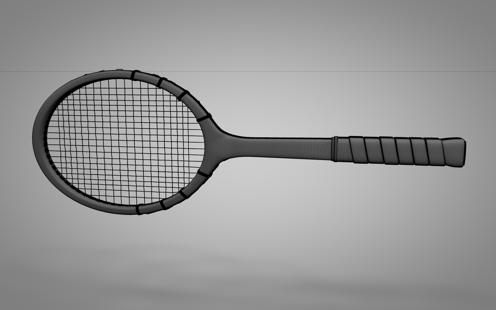 3D tennis racquet wilson jack model - TurboSquid 1623820