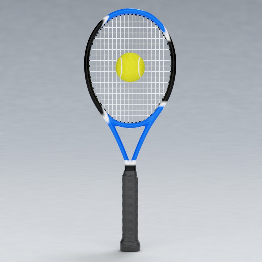 3d Tennis Racket Ball
